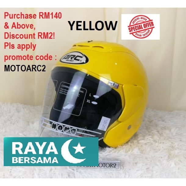 (100% original) ARC RITZ MATT COLOUR ARC HELMET arc ritz matt colour ...