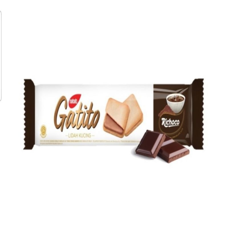 Nabati Gatito Choco Lidah Kuching Biscuit 128g | Shopee Malaysia