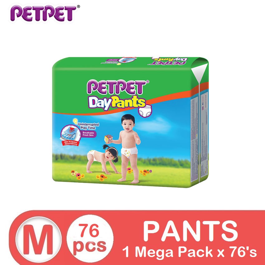 PETPET DayPants Diaper Mega Packs (1Pack) | Shopee Malaysia