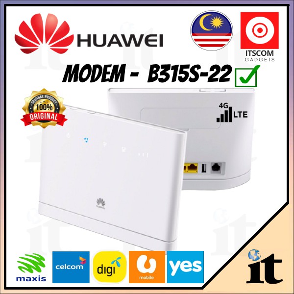 Huawei B315s-22 | B315s-607 | B310-852 | E5186s-22 4G+ Router Special ...