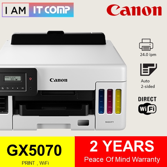 Canon Maxify GX5070 Wireless Ink Tank Business Printer For High Volume ...
