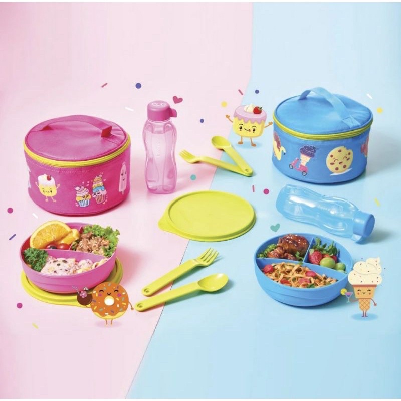 TUPPERWARE Kids Lunch Set | Shopee Malaysia