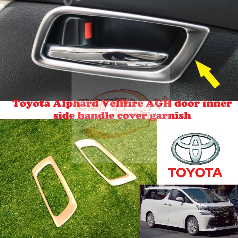 Toyota Alphard Vellfire AGH door inner side handle cover garnish ...