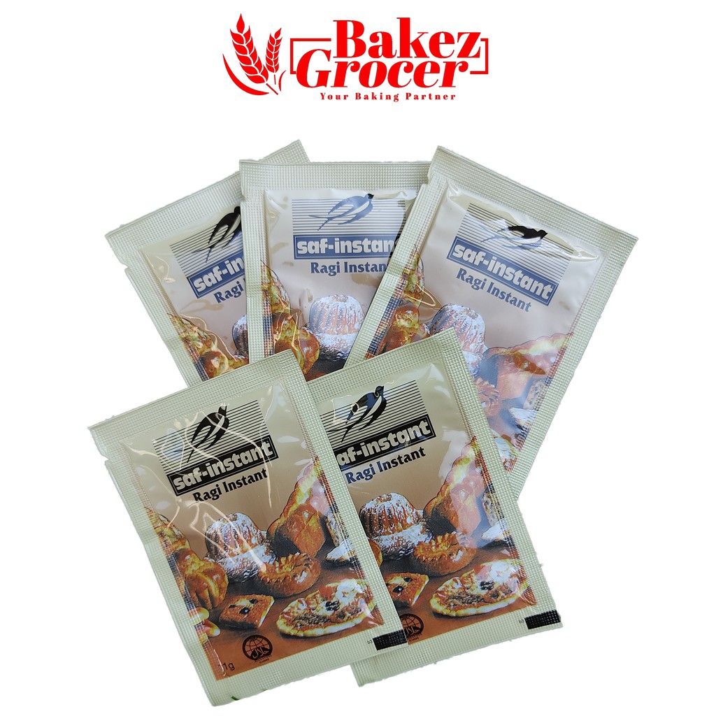 Saf-Instant Ragi Instant/Instant Yeast 11g X 5 Sachets | Shopee Malaysia