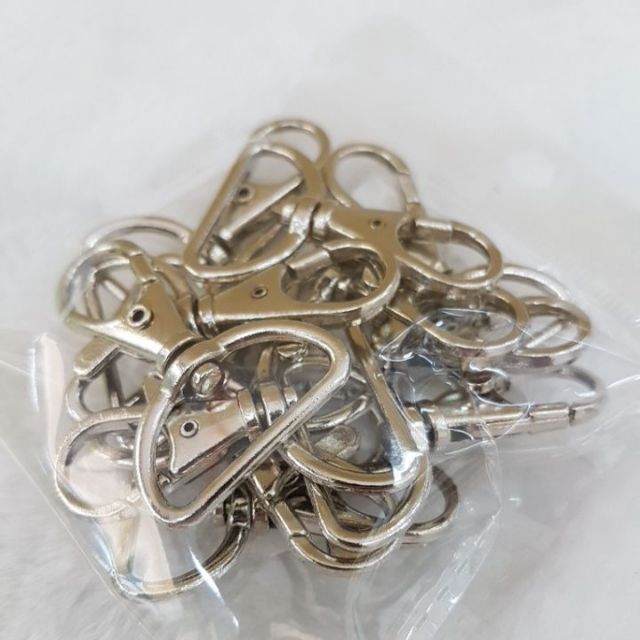 Flexible Key Chain 12 pcs / Besi Keychain untuk Handikraf 12 pcs ...