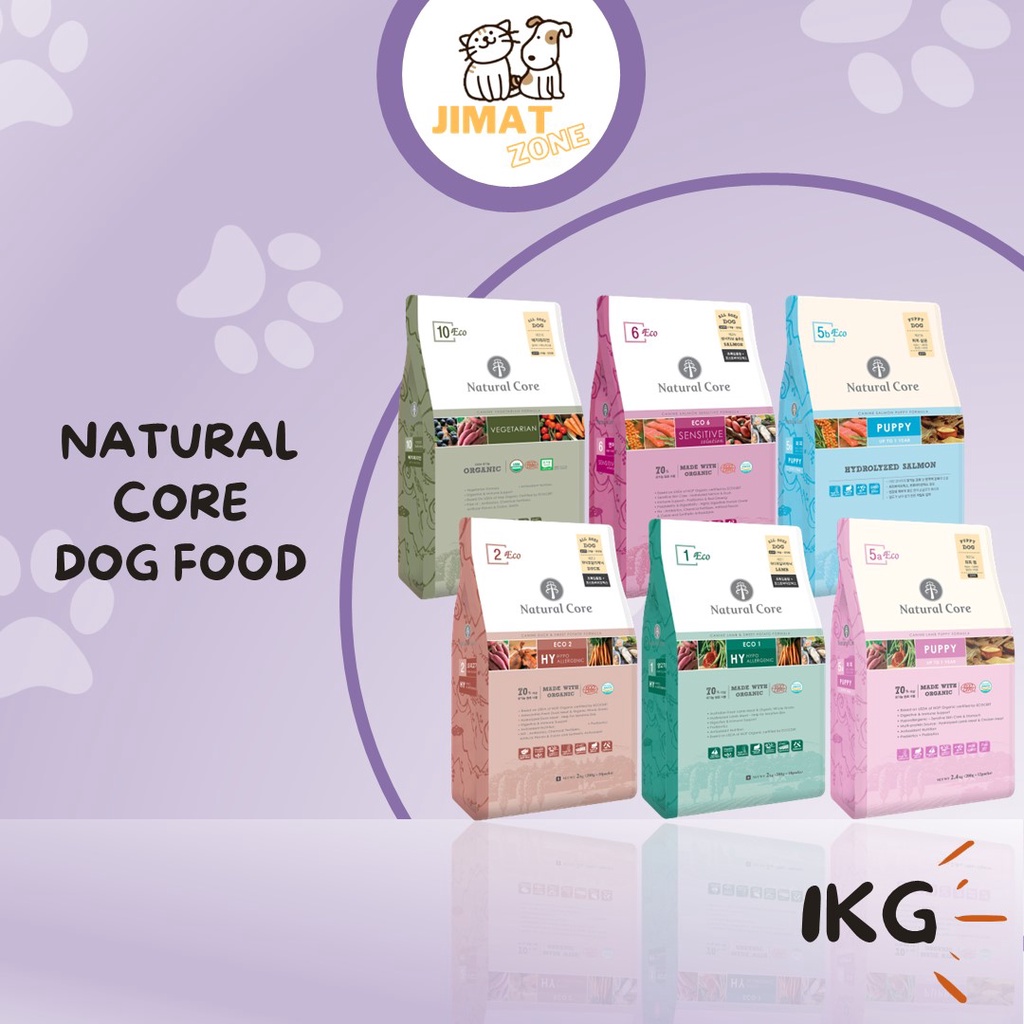 Natural Core Dog Food 1KG - Puppy , Lamb , Vegetarian , Sensitive ...
