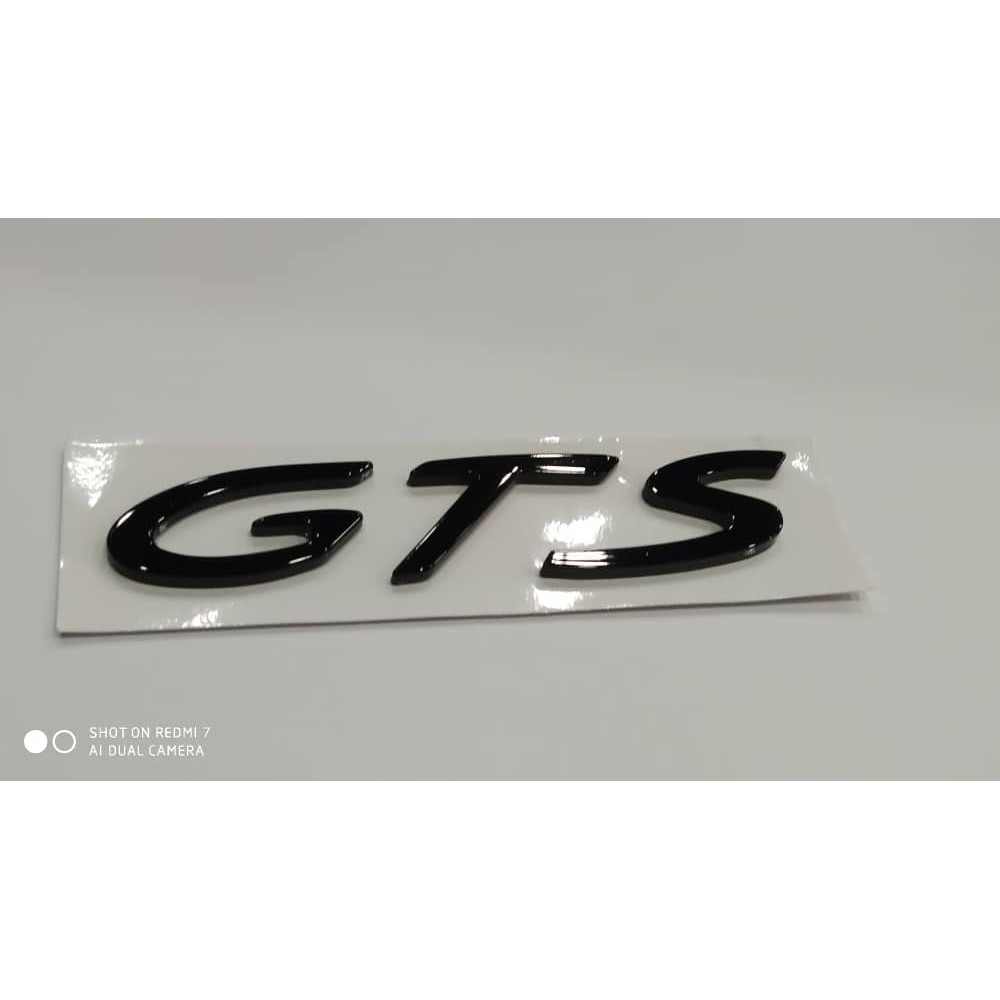 PORSCHE GTS Emblem Logo | GTS Emblem Logo | PORSCHE Emblem Logo ...
