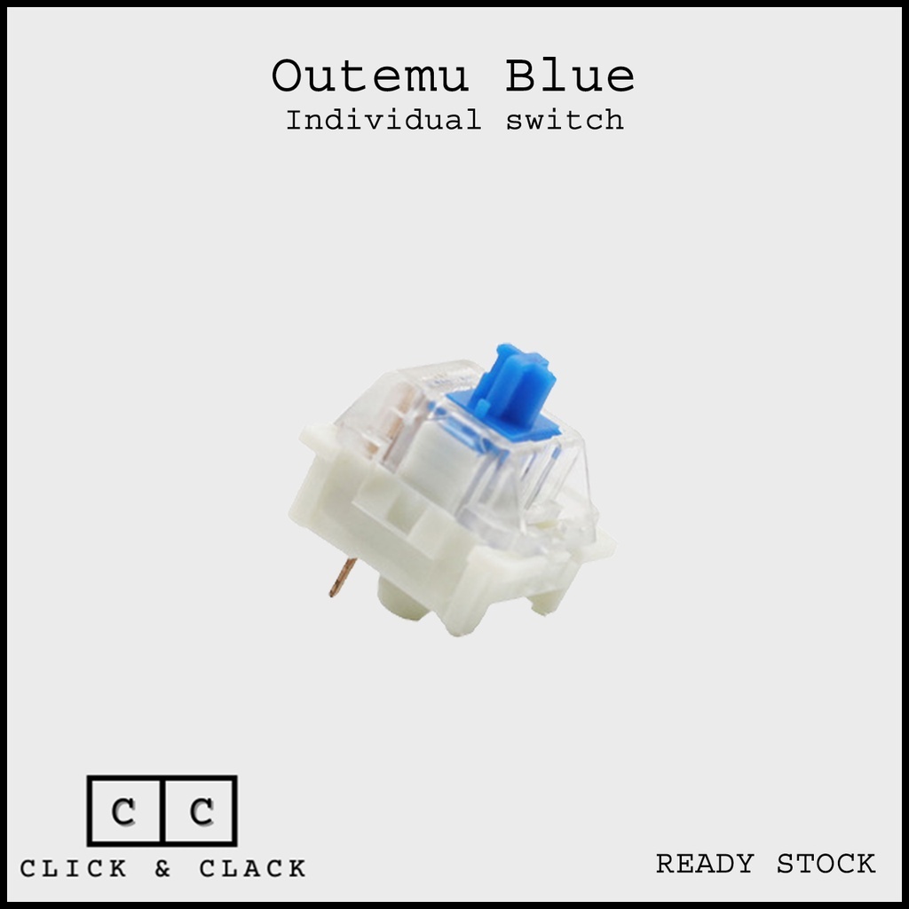 Outemu Blue Mechanical Switch for Mechanical Keyboard (1pcs) | Shopee ...