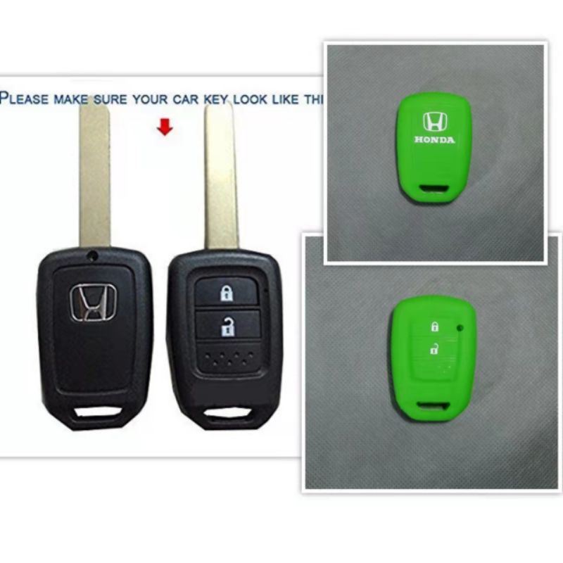 HONDA JAZZ car Remote Control Key Silicone Rubber Cover Case | Shopee ...
