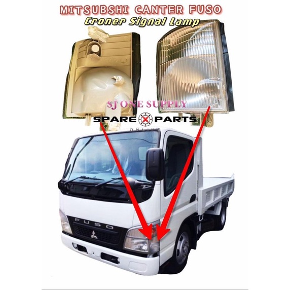 FUSO MITSUBISHI CANTER FE71 FE83 FE84 FE85 FRONT CRONER PARKING LAMP ...