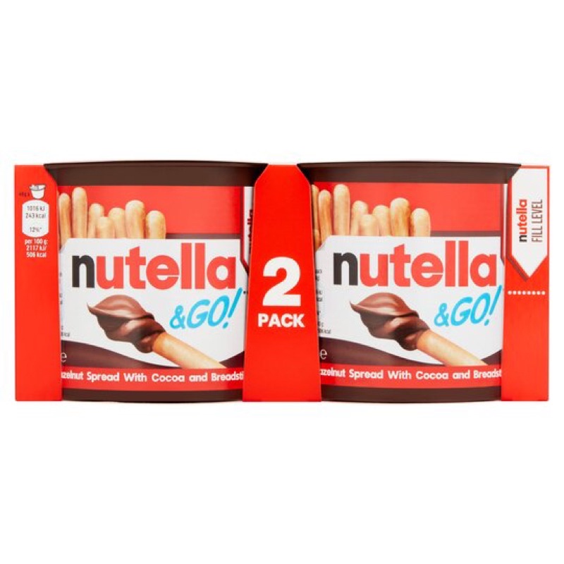 Nutella and Go (2 packs) | Shopee Malaysia