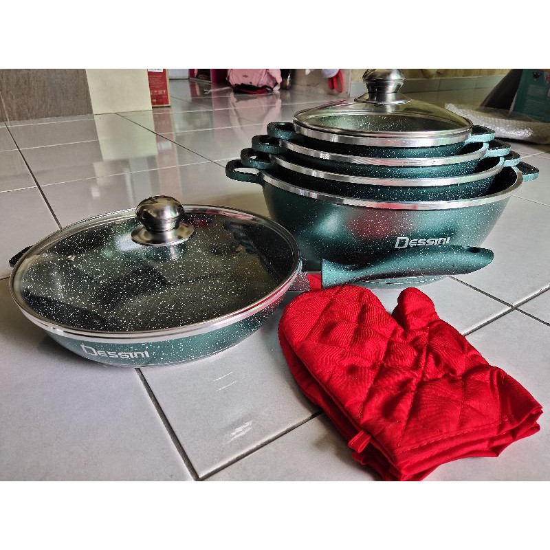 Set Periuk Dessini (12 pcs) | Shopee Malaysia