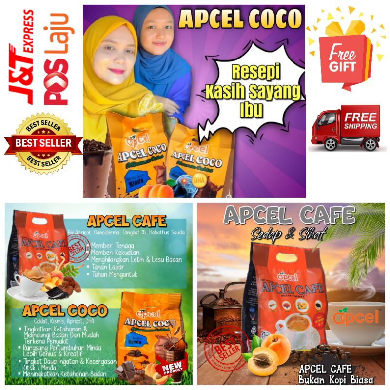 Apcel Kopi / Apcel Koko Kesihatan Berasaskan Apricot Original HQ ...