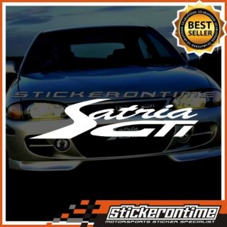 Proton Satria GTi Car Sticker campro satria gti neo turbo soft boost ...