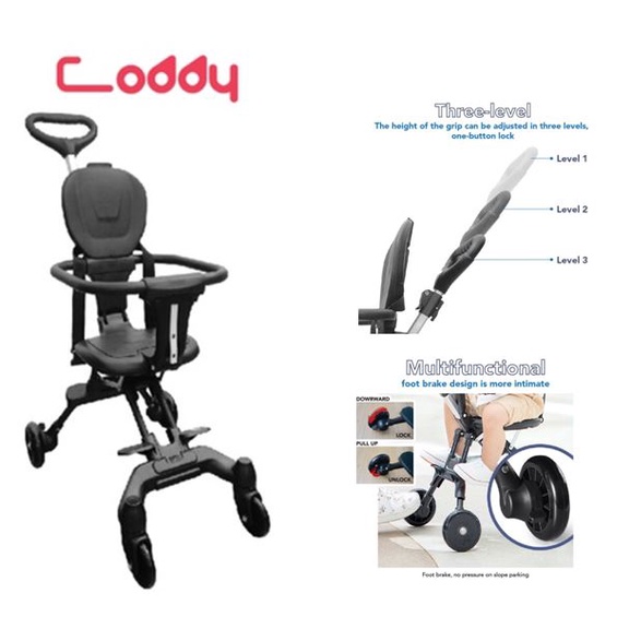 Original Coby Haus Coddy - Kid Stroller (7-36 months) | Shopee Malaysia