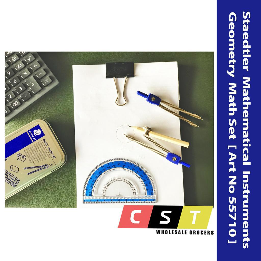 STAEDTLER Mathematical Instruments Geometry Math Set [Art No 55710 ...