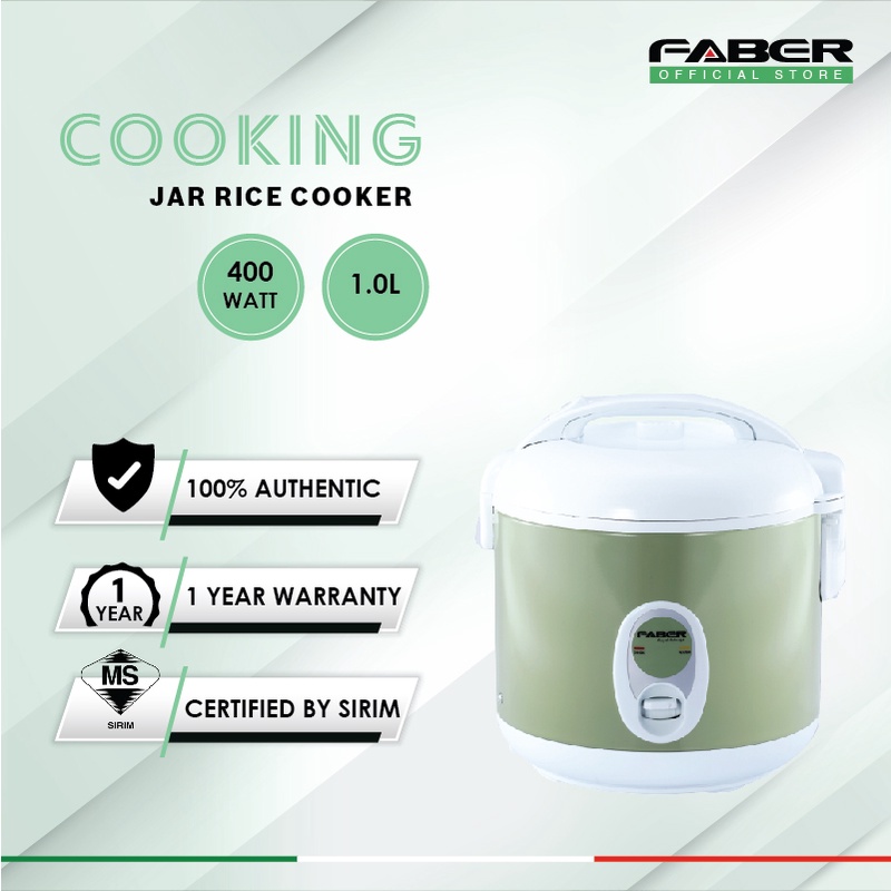 FABER JAR RICE COOKER FRC 5010 | Shopee Malaysia