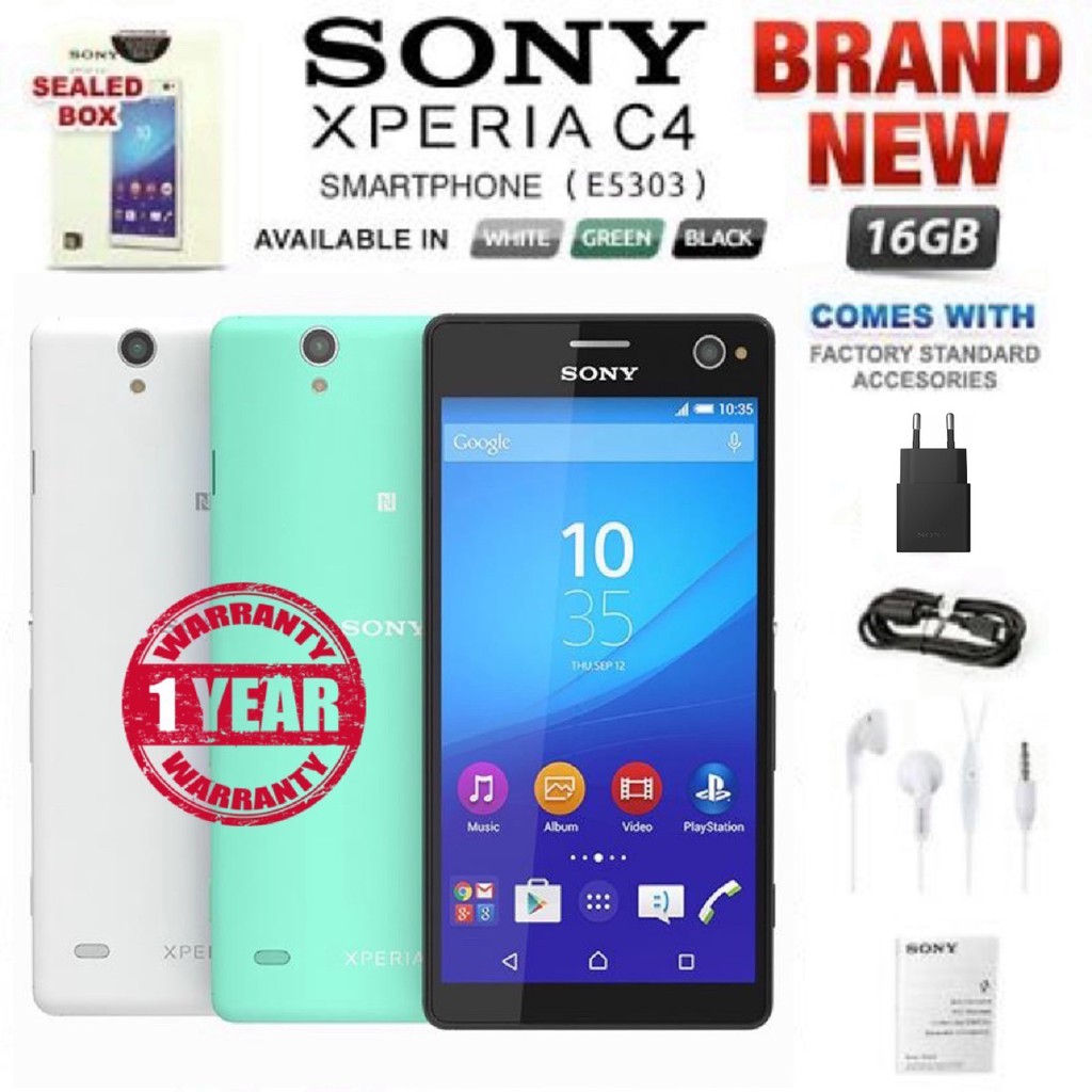 (New Set)(Global Dual Sim)Sony Xperia C4(100% Original/Genuine ...
