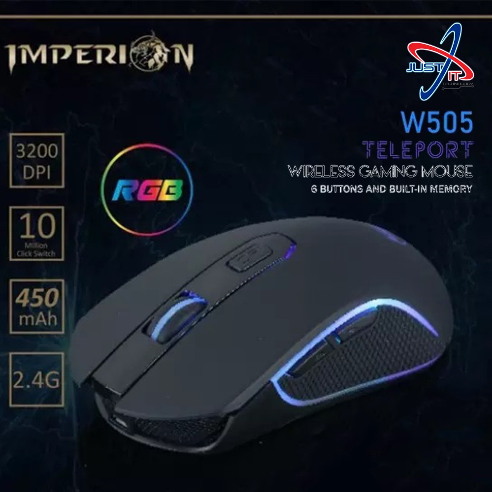 Imperion W505 Teleport Wireless Gaming Mouse | Shopee Malaysia