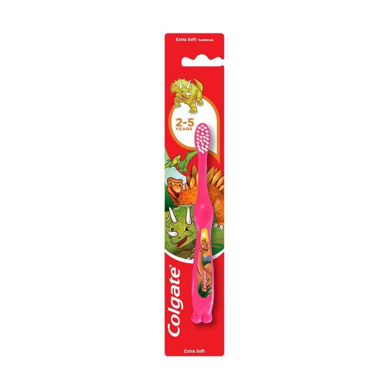 [READY STOCK] Colgate Dinosaur Kids Toothbrush (2-5 Years Old Kids ...