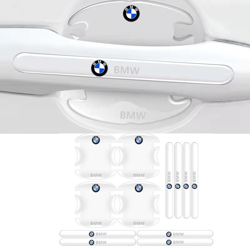 [Bmw] 12pcs BMW Car Door Protector Sticker Car Door Handle Anti-Scratch ...