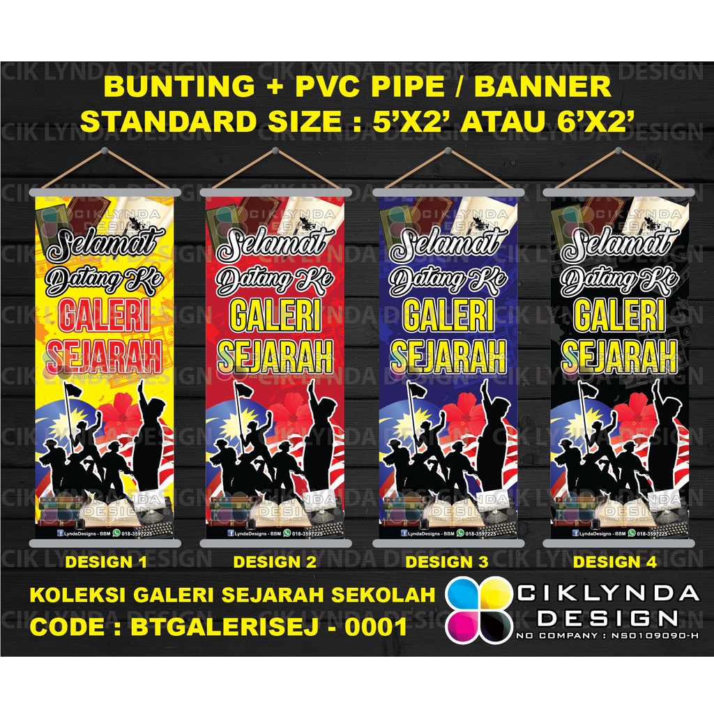PRE-ORDER - BUNTING + PVC PIPE - SELAMAT DATANG KE GALERI SEJARAH ... PRE-ORDER - BUNTING + PVC PIPE - SELAMAT DATANG KE GALERI SEJARAH ...