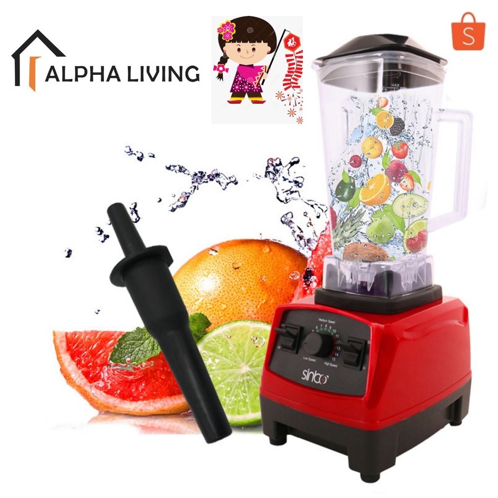 Alpha Living Powerful Nutrition Ice Blender 1800Watt (KEA0040) | Shopee ...