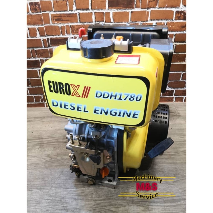 EUROX DDH1780 6.7HP DIESEL ENGINE 19MM SHAFT KEY TYPE | Shopee Malaysia