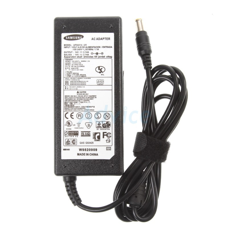 Replacement Power Adapter Samsung SynMaster LCD LED Monitor 14V 3A 6 ...