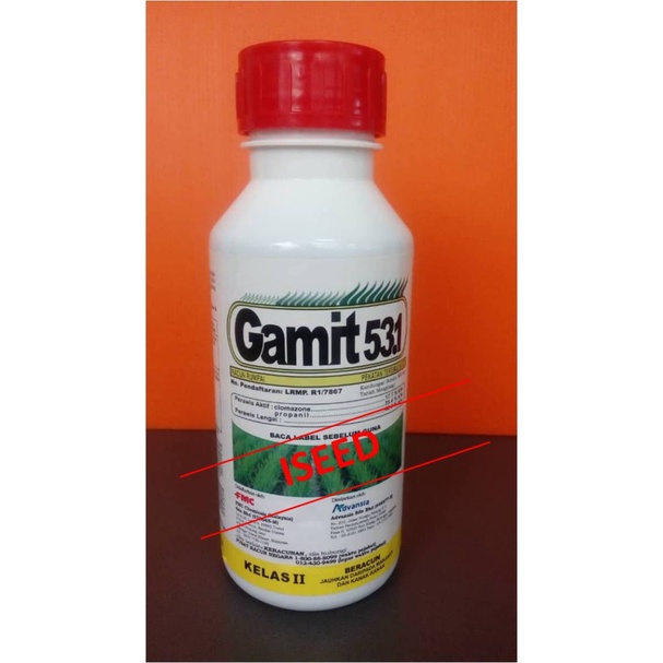 ADVANSIA GAMIT 500ML Clomazone 17.7% & Propanil 35.4% Racun Rumput ...
