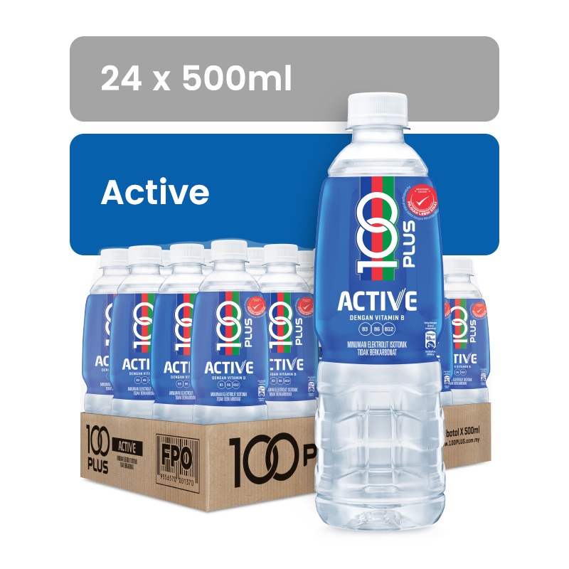 100PLUS Active 500ML X 24 | Shopee Malaysia