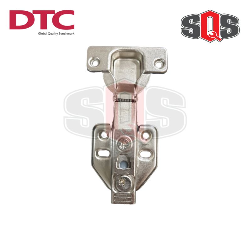 DTC 5/8 Clip-On Soft Close Hinge Comple with 4 hole mounting plate (1 pce) | Shopee Malaysia