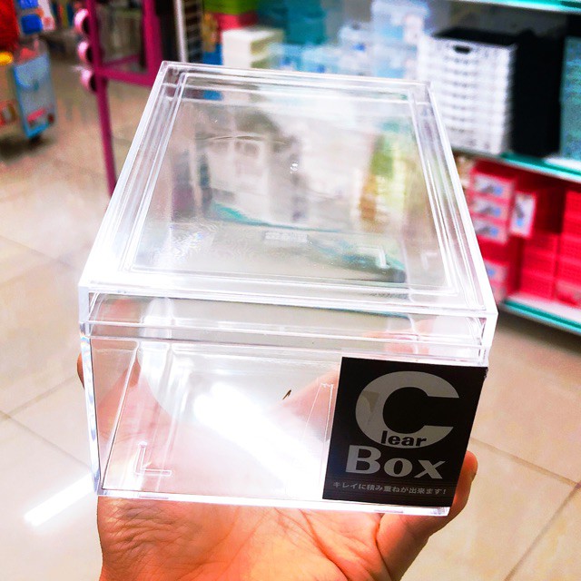 Daiso Empty Box Storage Box Daiso Box Transparent Boxes Clear Box Daiso ...