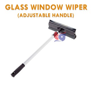 Glass Window Wiper (Adjustable Handle) | Shopee Malaysia
