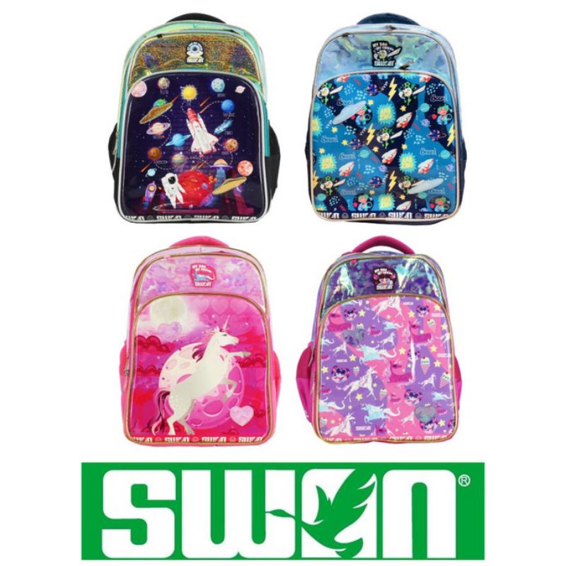 Swan Bag Sekolah backpack koleksi tahun 2022 | Shopee Malaysia