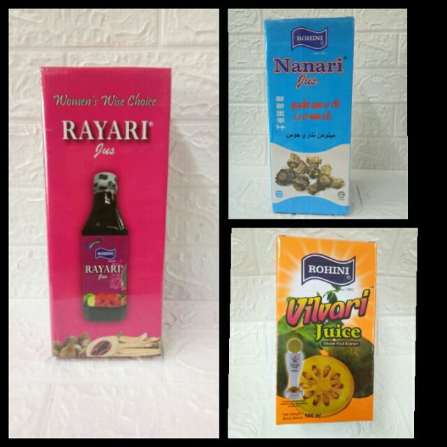 Rohini Herbal Product - Rayari/Nanari Juice | Shopee Malaysia