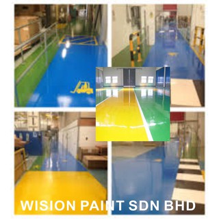 5 Liter LSC Two Pack Epoxy Floor Paint - 4 Liter + 1 Liter = 5L FLOOR ...