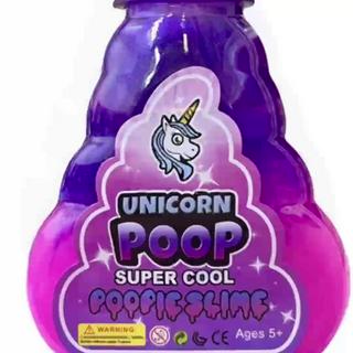Unicorn Poop Super Cool Poopie Galaxy Colourful Slime Toy Kit - Mainan ...