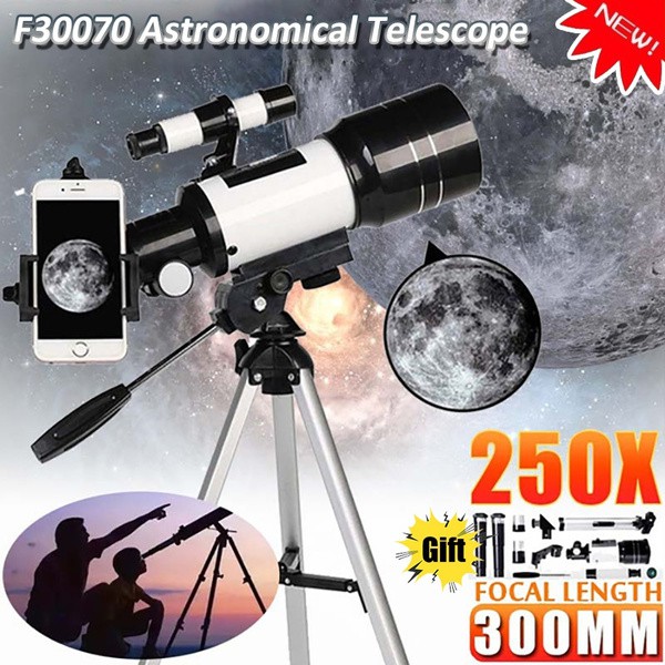 F30070M single-tube high-definition telescope, space astronomical ...