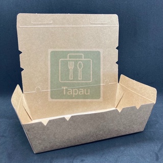 TAPAU - CB WARE White Paper Lunch Box PLB600 ( 50pcs+/- ) Medium ...