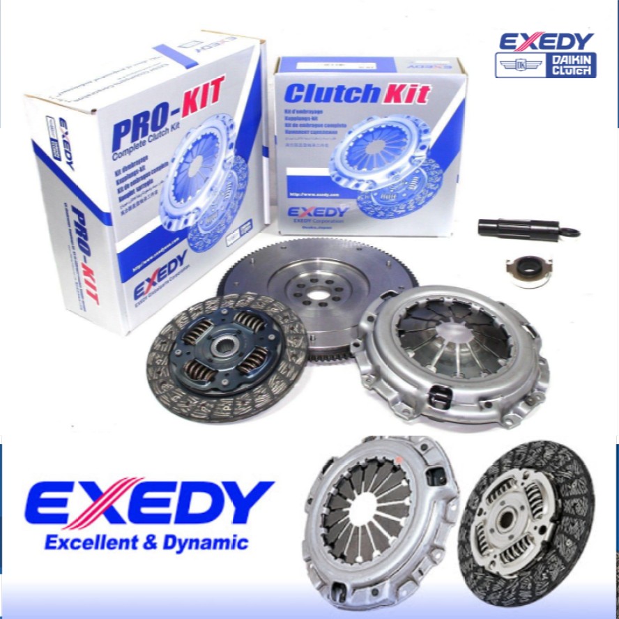 Exedy Daikin Clutch Kit Set for Mitsubishi Triton 4WD KB4T - 10inch ...