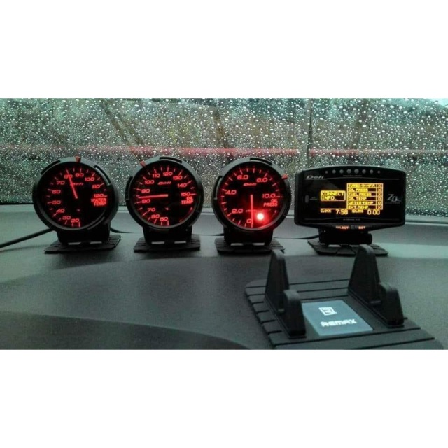Defi meter thailand 1:1 original with obd2 socket set black screen ...