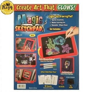 Magic SKETCHPAD Light-Up Drawing Pad | Shopee Malaysia
