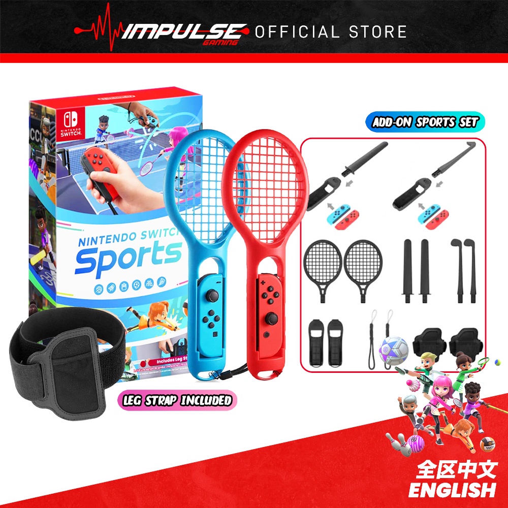 NSW Nintendo Switch Nintendo Switch Sports Bundle Chi/Eng Version 任天堂运动 ...