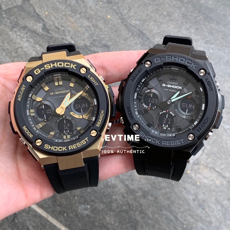 READY STOCK 100% ORIGINAL CASIO G-SHOCK G-STEEL GST-S100G-1ADR / GST ...