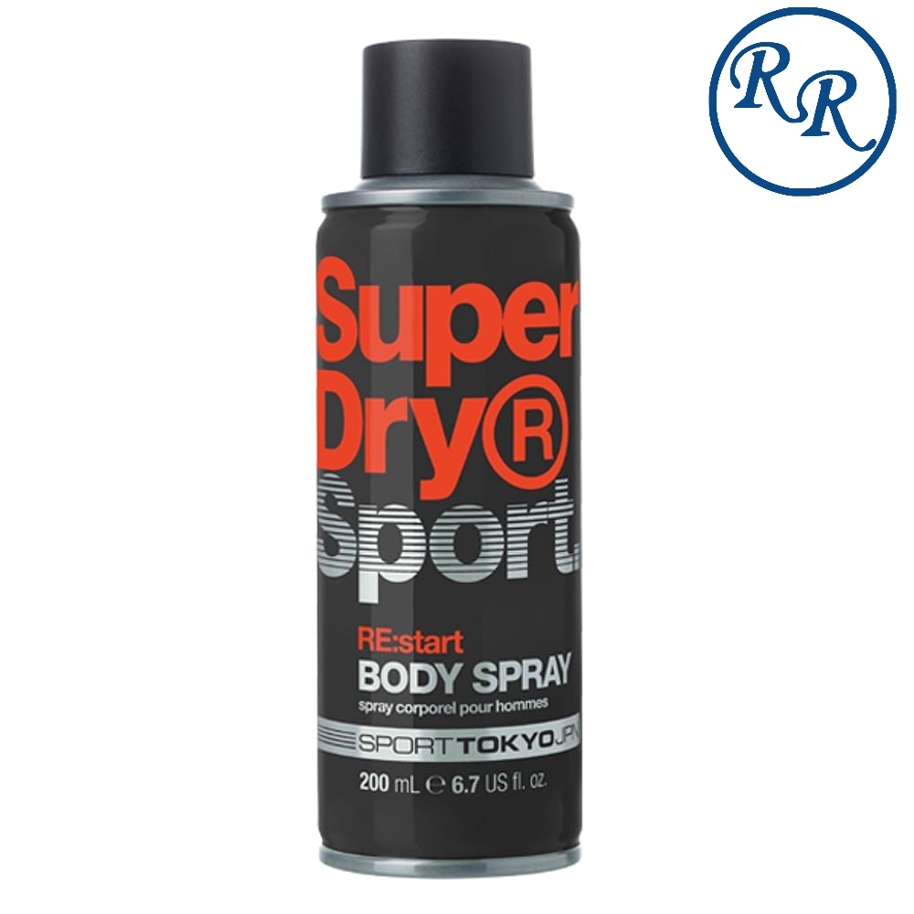 SUPERDRY SPORT RE:START BODY SPRAY 200ML | Shopee Malaysia