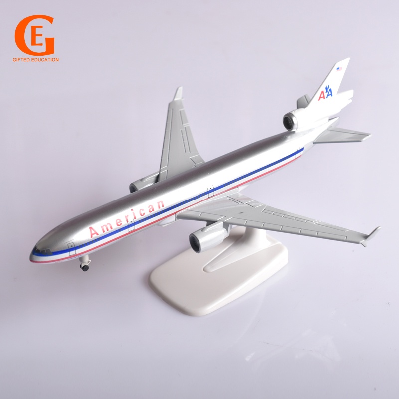 American Airlines MD-11 Diecast Plane Model Metal MD11 Airplane ...