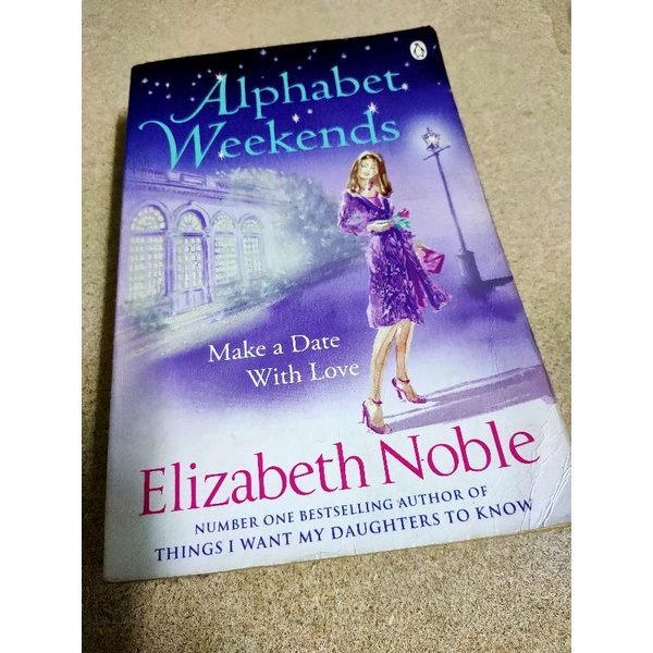 (Preloved novel) Elizabeth Noble Alphabet Weekends | Shopee Malaysia