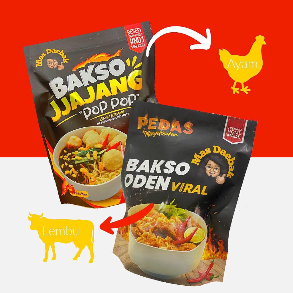 Bakso Oden Viral MASDAEBAK 9 Biji Bebola Bakso Paste Oden Korean Chili ...