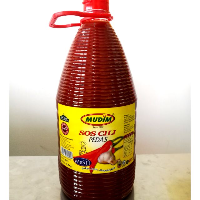 MUDIM SOS CILI PEDAS 2.5KG | Shopee Malaysia
